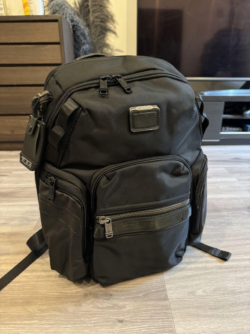 TUMI ALPHA BRAVO navigation backpack 0232793 Black Ou… - Gem