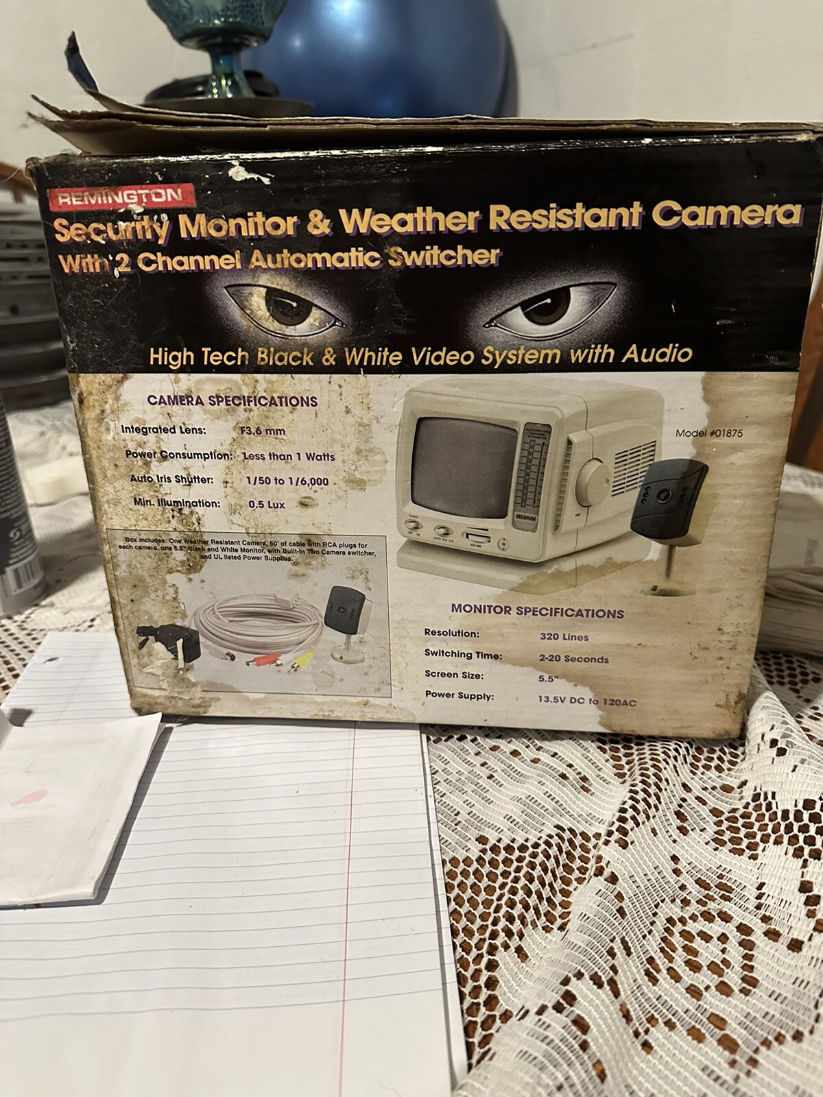 Remington Security Monitor & Weather Resistant Camera | Connectivity ...
