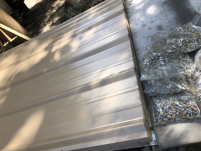 Heavy gauge 100x Sheets3x14ft New Metal Roofing Tan(No shipping) | eBay