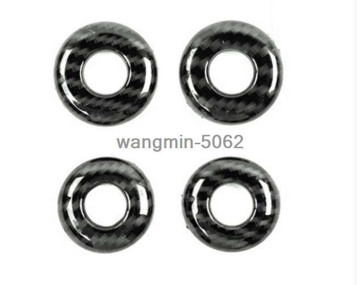 Carbon Fiber Car Inner Door Lock Pins Cover Trim For Ford F150 F-150 ...