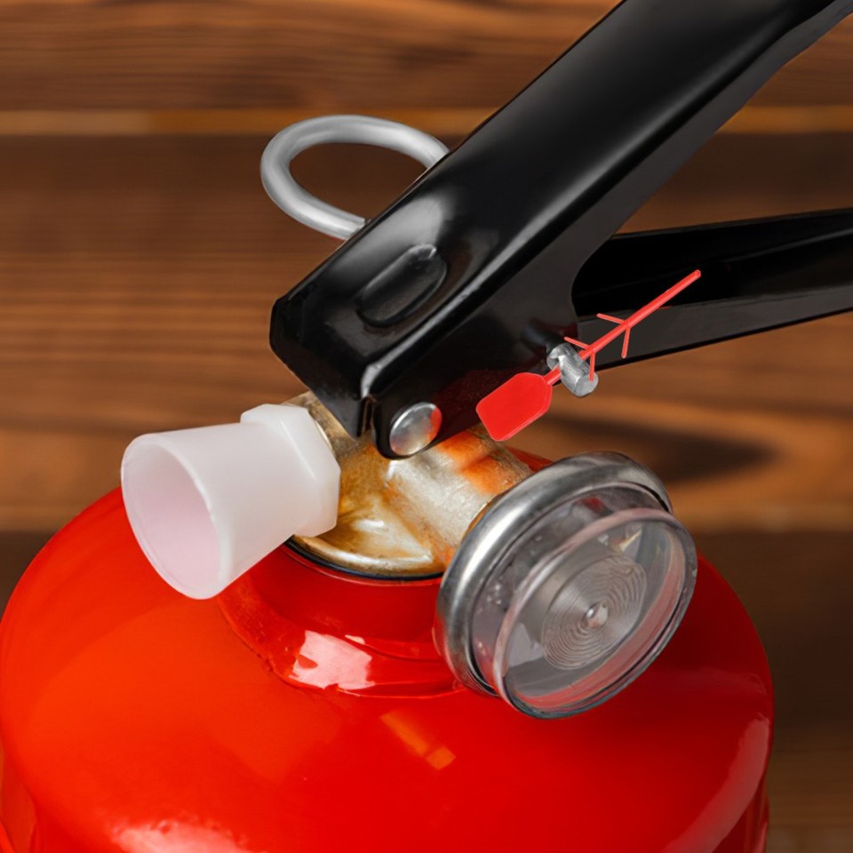15 Sets Fire Extinguisher Pins Replacement Lock Metal Pull Extinguisher ...