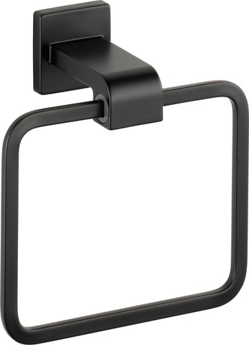 Delta 77546 Black Ara Wall Mounted Towel Ring | eBay