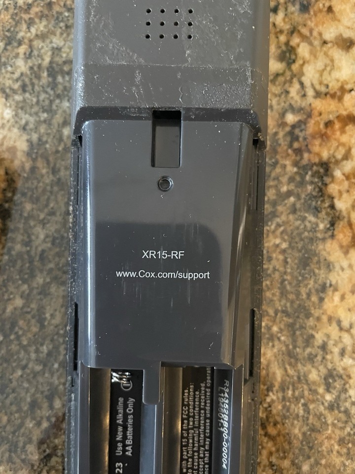 Cox Cable Contour Voice Remote Control XR15-RF | eBay