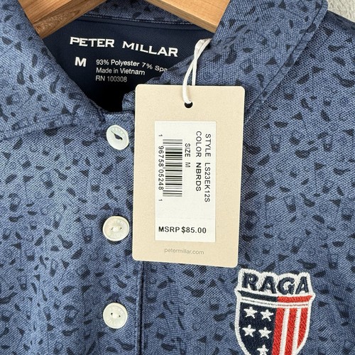 Peter Millar Polo Tank Top Womens M S Blue RAGA Embroidered Attorney ...