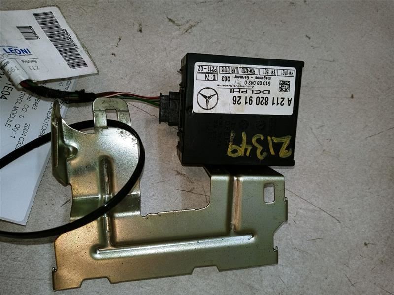 2001-2007 MERCEDES C320 W203 KEYLESS THEFT CONTROL MODULE OEM ...