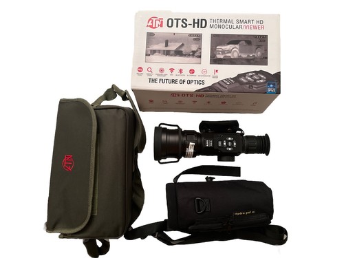 ATN OTS-HD 640x480 Thermal Monocular 5-50x Zoom - MINT CONDITION W ...