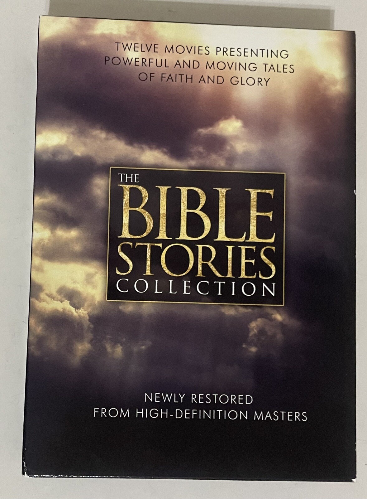 The Bible Stories Collection Restored 12 DVD Set Powerful Faith Glory ...