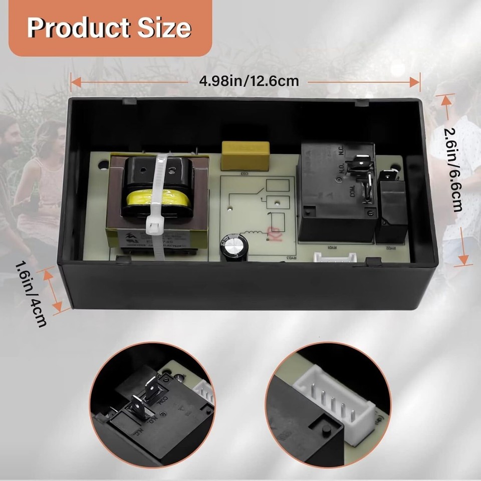 9907180024 Power Circuit Board Replacement Part for Masterbuilt ...