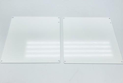 LOT OF 2 UNUSED NVENT HOFFMAN A12P12 STEEL BACK PLATE 10.75X10.88 ...