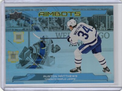 2024-25 Upper Deck #AB-21 Auston Matthews Aimbots | eBay