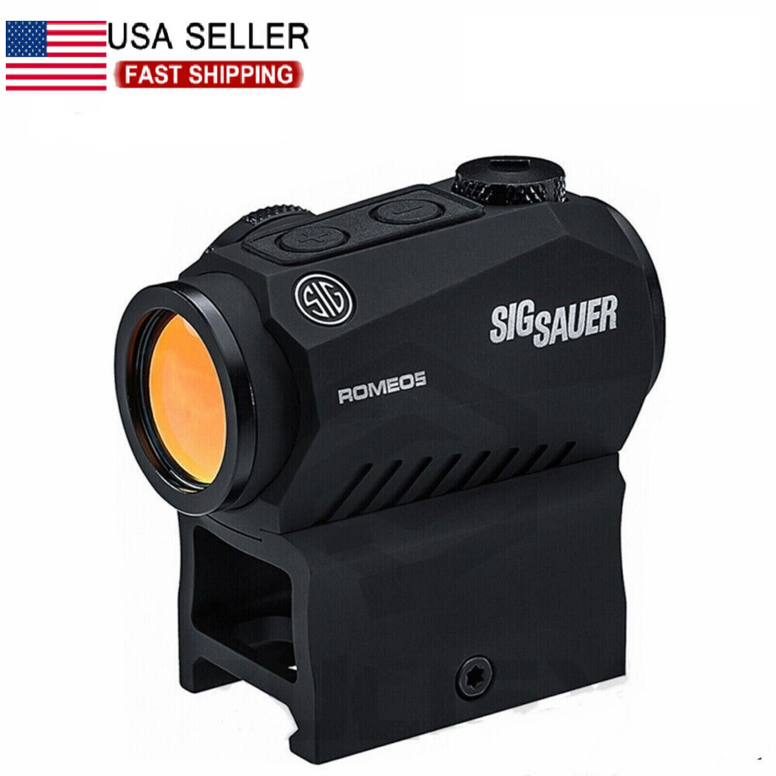 Sig Sauer Romeo 5 SOR52001 Shake Awake Compact 2 MOA 1x20mm Red Dot ...
