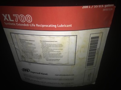 NEW GENUINE OEM Ingersoll Rand Lubricant, XL-700, 55 Gallon, | eBay