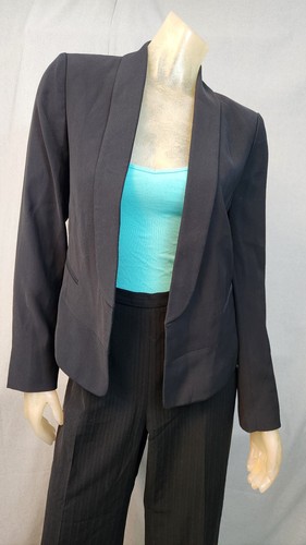 Express USED Size 2 XSMALL XS Black Long Slv No Button Blazer Jacket ...
