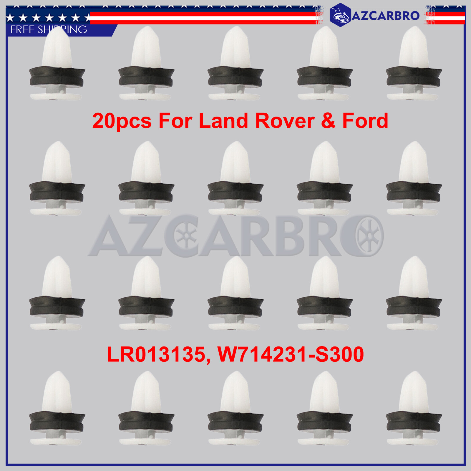 20x Door Trim Mounting Clips For Land Rover 06-09 LR3 Range Rover Sport ...