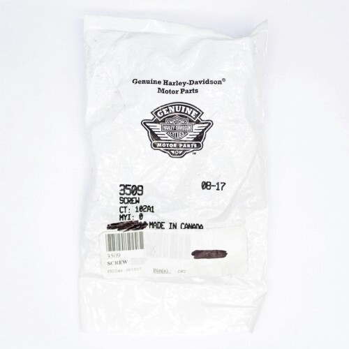 Harley-Davidson Screw Part Number - 3509 | eBay