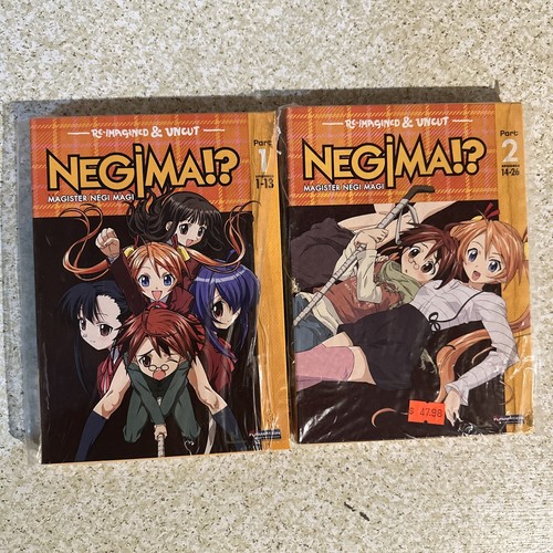 Negima!? Set Of 4 DVDs, Ep. 1-26 | eBay