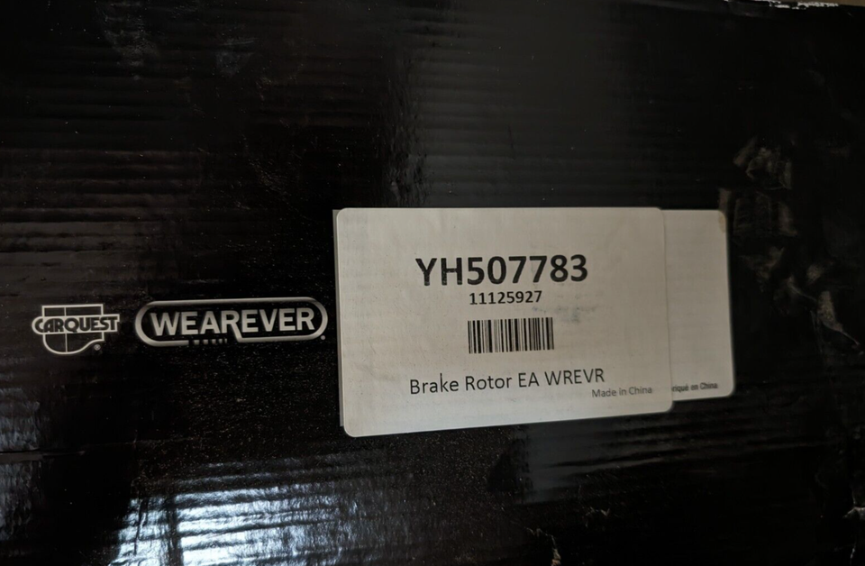 Carquest Wearever Brakes YH507783 Drums and Rotors - Disc Brake Rotor ...