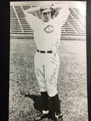 Ed Holley(D.86) Chicago Cubs Vintage Signed Postcard 1920s Debut JSA ...