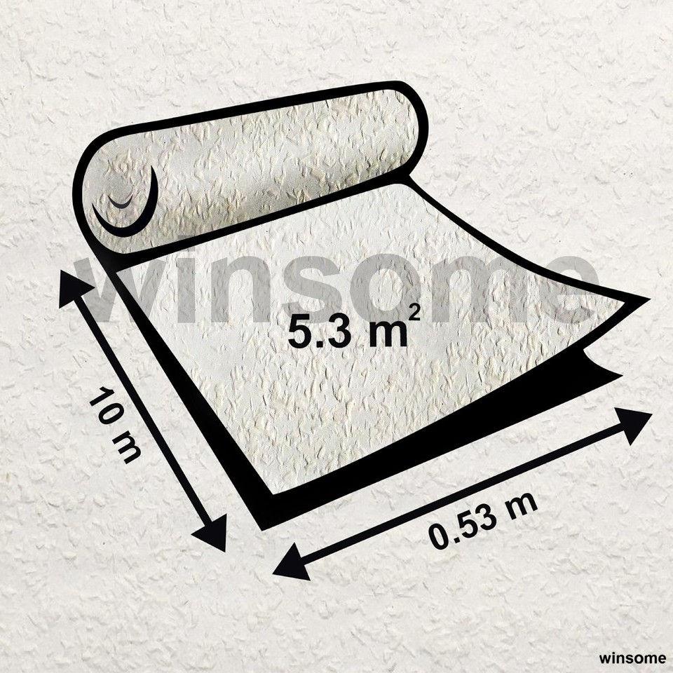 Anaglypta Wallpaper Woodchip White stuff Textured Lining Paper Home ...