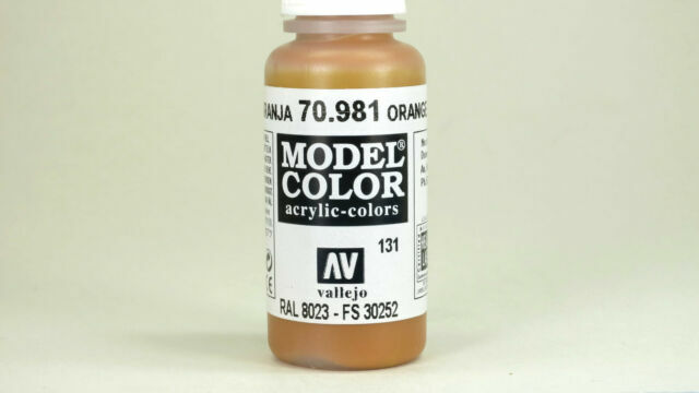 Vallejo Acrylic Paint Model Color Orange Brown 17ml Val70981 for sale ...