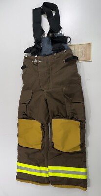 NEW FIRE-DEX CHIEFTAIN 32X FIREFIGHTER BUNKER FIRE FIGHTING TURNOUT ...