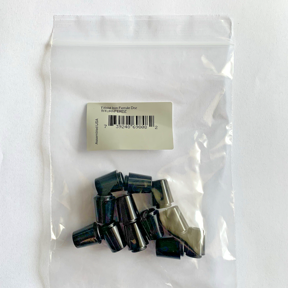 Collar Ferrule Titleist 12-Pack NEW OEM .355 T100 T150 T200 T250 T350 ...