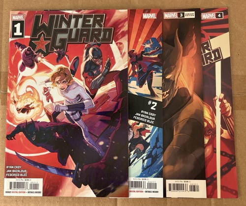 Winter Guard #1, 2, 3 & 4 Marvel Comics by Ryan Cady , Toni Infante ...