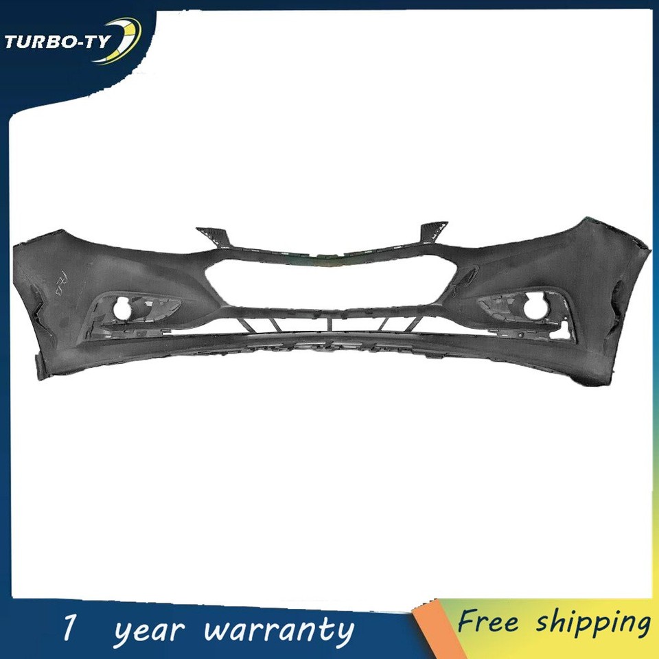 Front Bumper Cover & Front Upper and Lower Grille Grill For Chevy Cruze ...