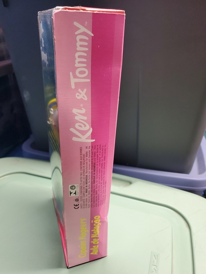 VTG 1999 NRFB Ken And Tommy Swim Buddies Dolls Mattel Learn To Swim ...