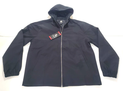 WP Men's Weatherproof Rain Slicker Jacket Black XL NWT | eBay