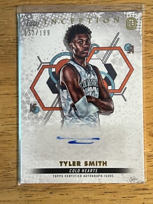 TYLER SMITH 2022-23 TOPPS INCEPTION OTE AUTOGRAPH BASE AUTO /199 NBA | eBay