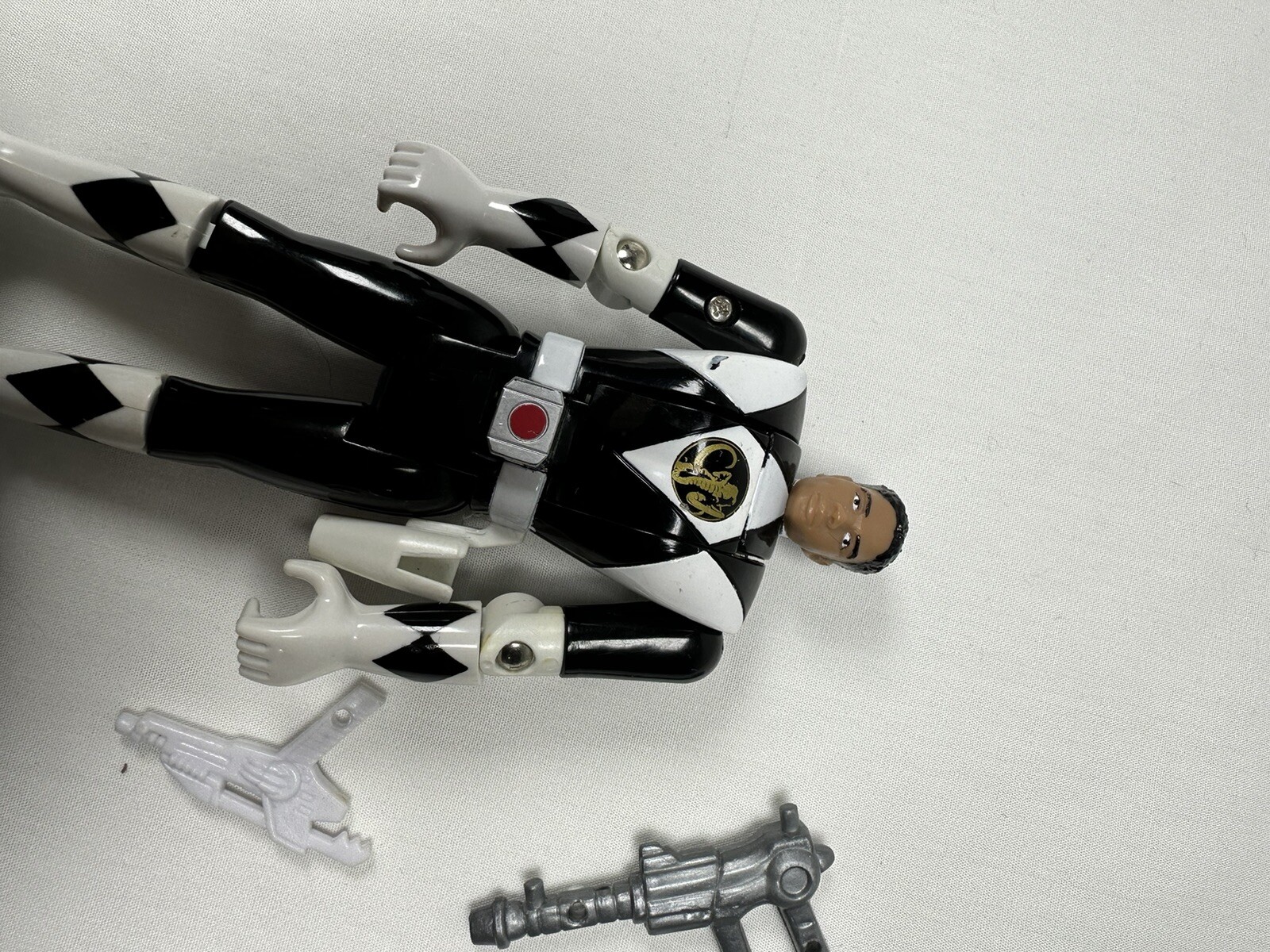 Zack Black Ranger Auto-Morphin' Power Rangers Figure - With Accessories ...