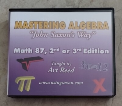 Mastering Algebra - John Saxon's Way, Math 87 by AJ Publishers (3rd Ed ...