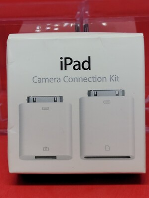 OPENED BOX PREOWNED Apple iPad Camera Connection Kit Model A1362 A1358 ...