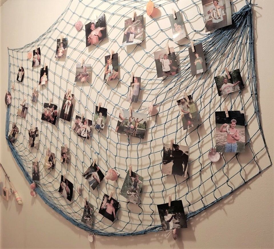 Colorful Cotton Fish Nets (6 Ft x 15 Ft) Nautical Pirate Hawaiian Luau ...