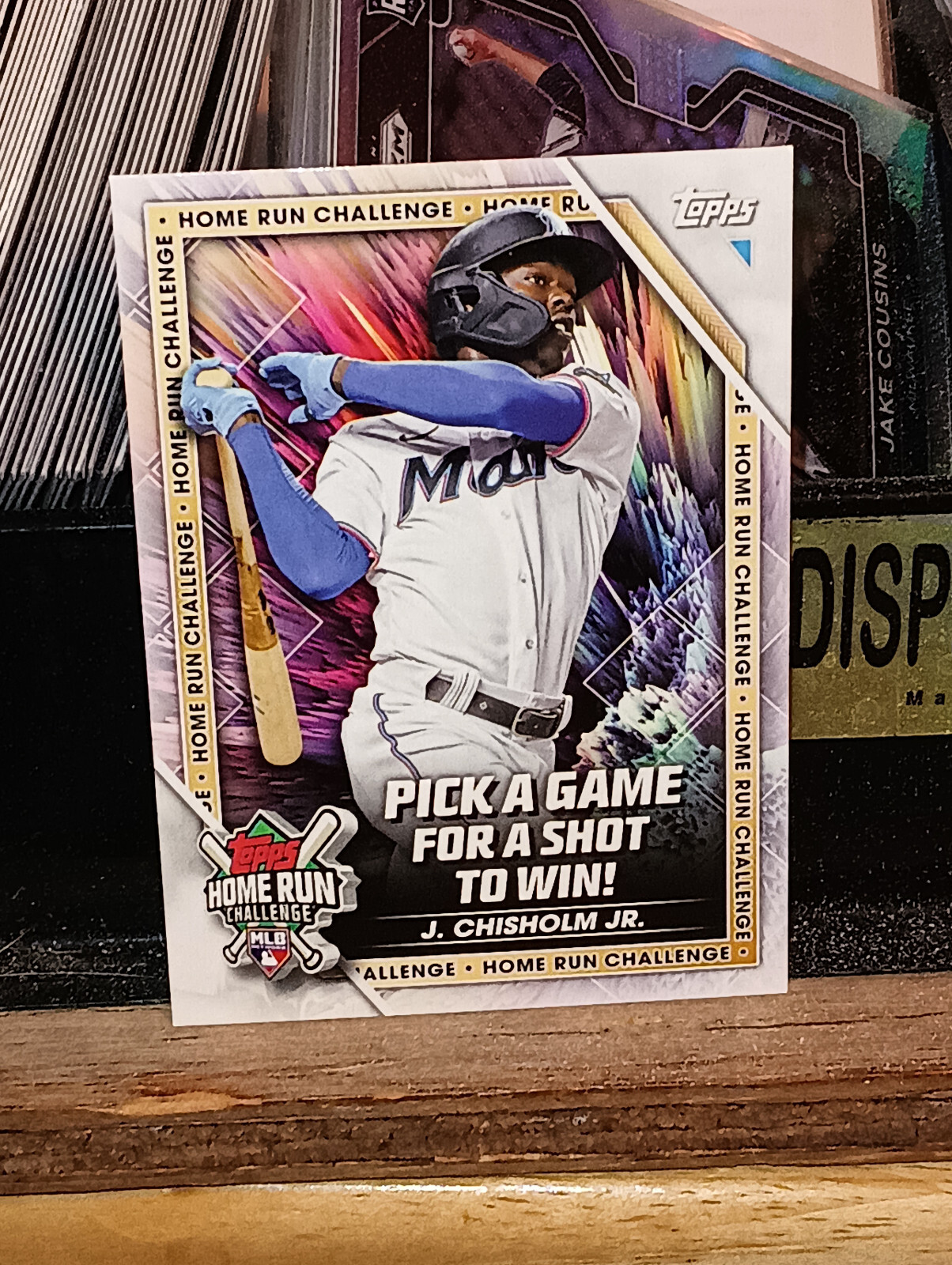 2023 Topps Home Run Challenge Code Card #HRC12 Jazz Chisholm Jr. Miami ...