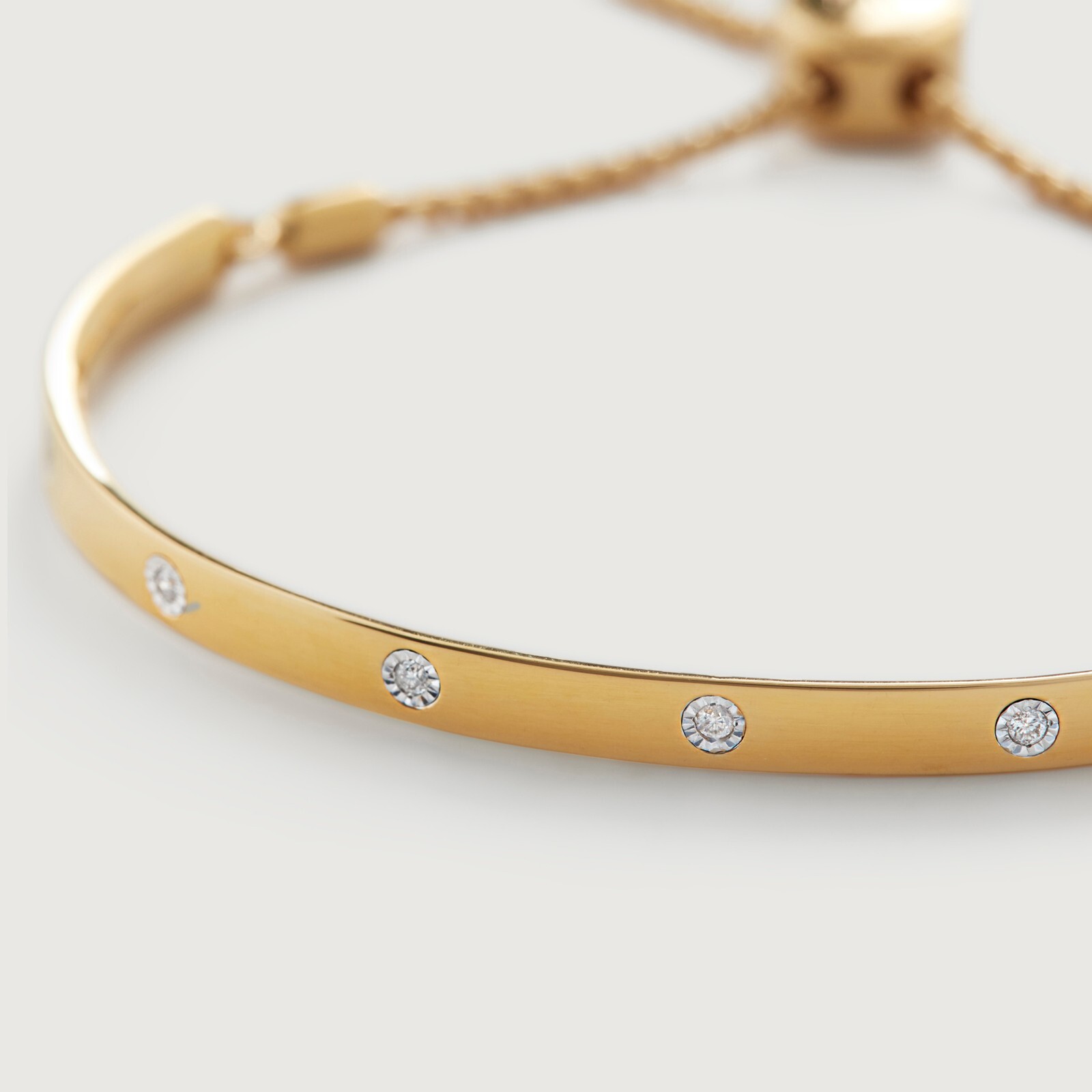 MONICA VINADER FIJI DIAMOND BRACELET | eBay