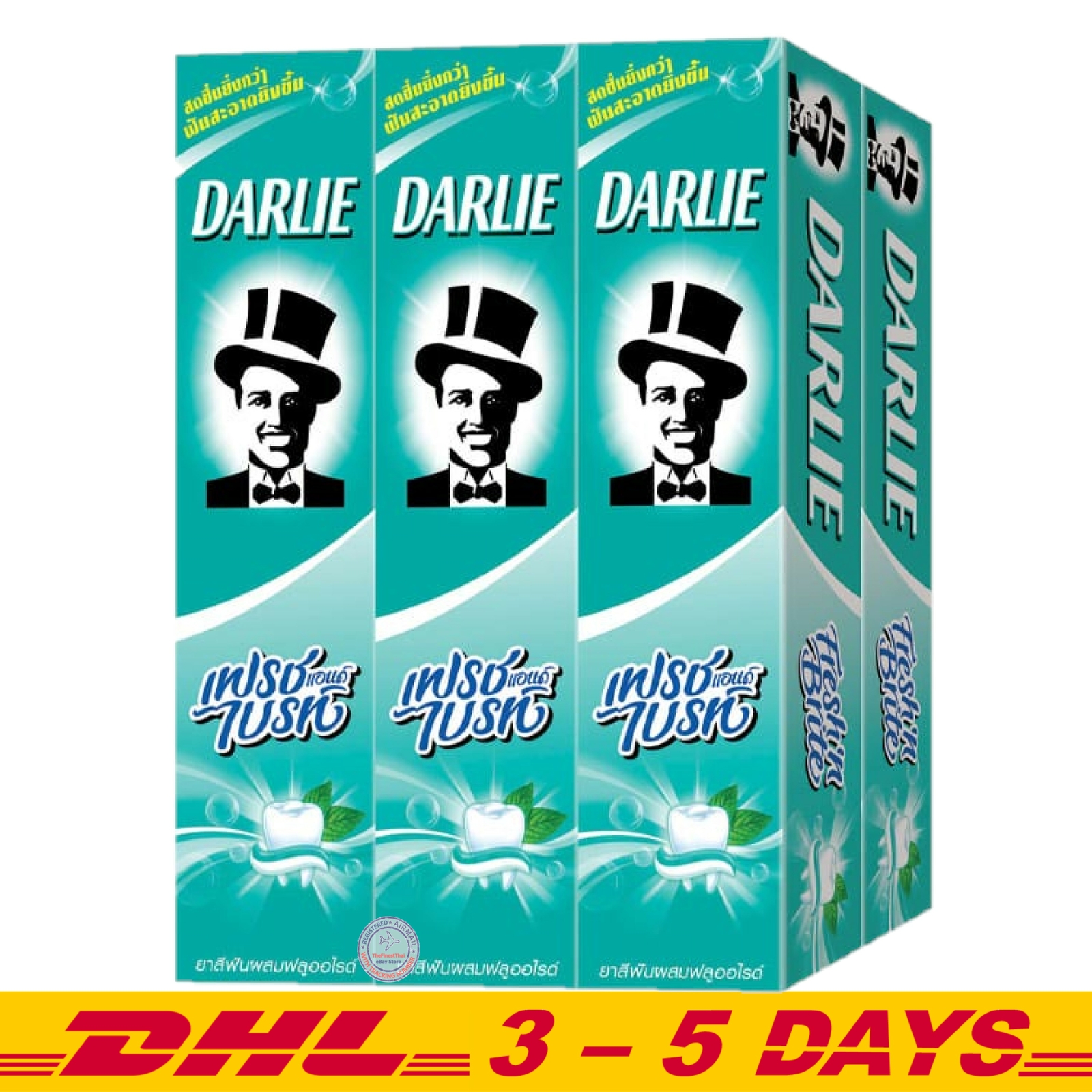 Darlie Toothpaste Fresh and Bright with Fluoride 140 g x 6 | eBay