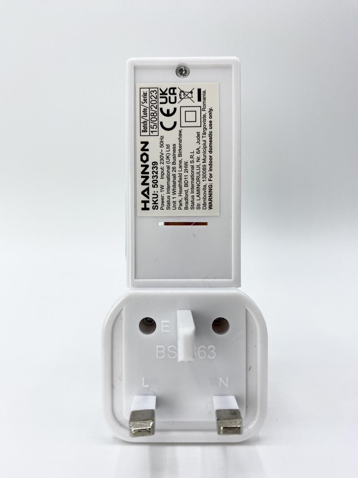 AUTOMATIC LED PLUG IN NIGHT LIGHT FOR KIDS ENERGY SAVING SENSOR BRIGHT ...