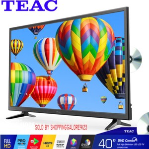 TEAC 40" Inch TV FHD LED LCD DVD Player COMBO PVR Function 3x HDMI ...