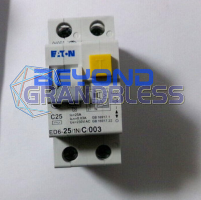 1PCS NEW Fit for EATON earth leakage circuit breaker ED6-25/1N/C/003 | eBay