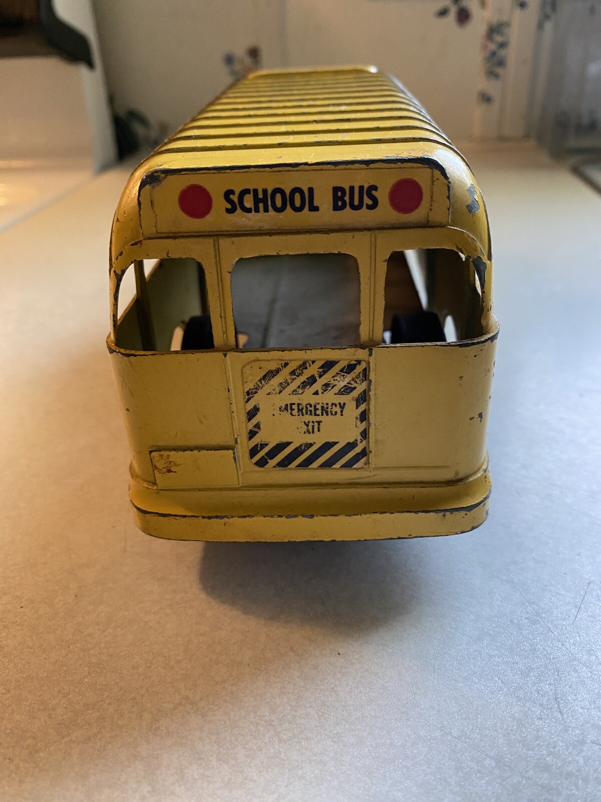 Vintage HUBLEY Metal Pressed Steel School Bus Truck 1960’s Rare | eBay