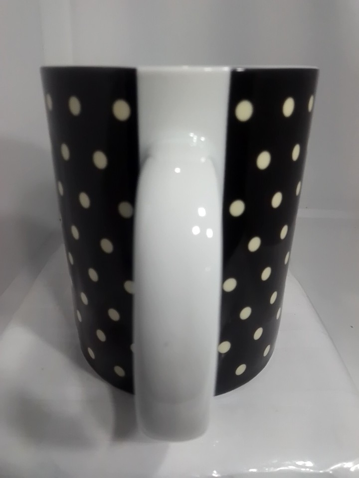 LETTER "G" MONOGRAM COFFEE MUG. INITIAL "G" COFFEE MUG. POLKADOT Deco ...