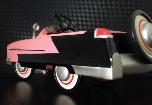 MINI Pedal Car Cadillac Eldorado Pink Custom Built Metal Race Toy 1959 ...