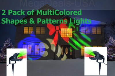 2-Pack of Starscape Lights LED Spot Projection Home Office Christmas ...