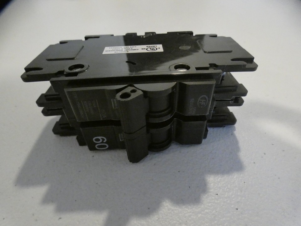 New HF 580063610 Bolt-On Circuit Breaker 60A 240V 2P 1PH E355778 | eBay