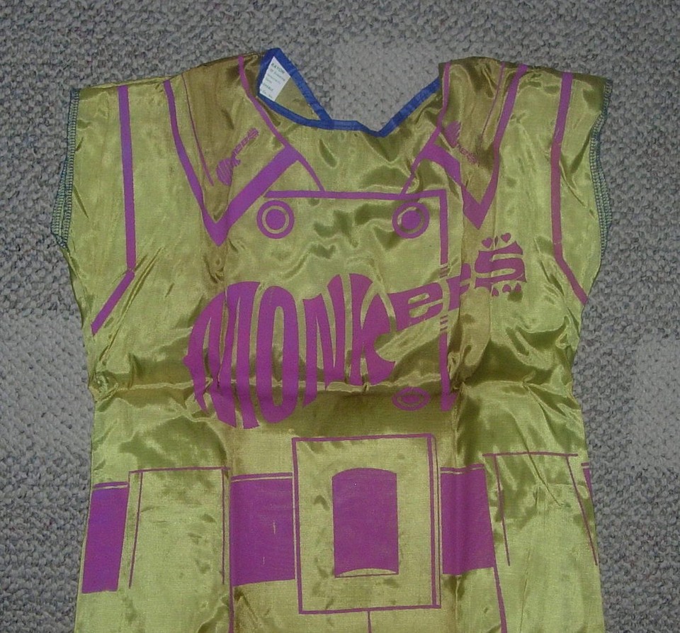 MONKEES MINI-DRESS COSTUME DAVY JONES 1967 BLAND CHARNAS BOXED LARGE | eBay