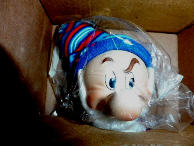 Rare Ashton Drake "Grumpy At Christmas" W/Stocking & Coal & Stand | eBay