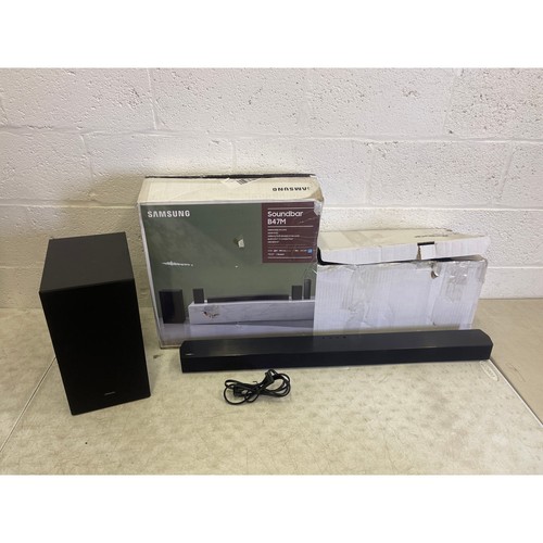 SOUNDBAR & SUB ONLY SAMSUNG B-Series 4.1ch Soundbar with Dolby Audio HW ...