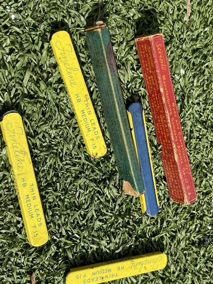 Lot of 6 Vintage Mechanical Pencil Lead Refills – Sheaffer’s Fineline ...